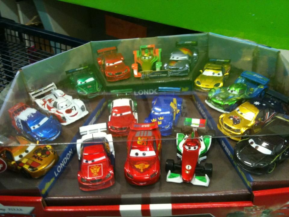 Coming to Disney Store - WGP Racer Set - PixarCarsDiecast.com